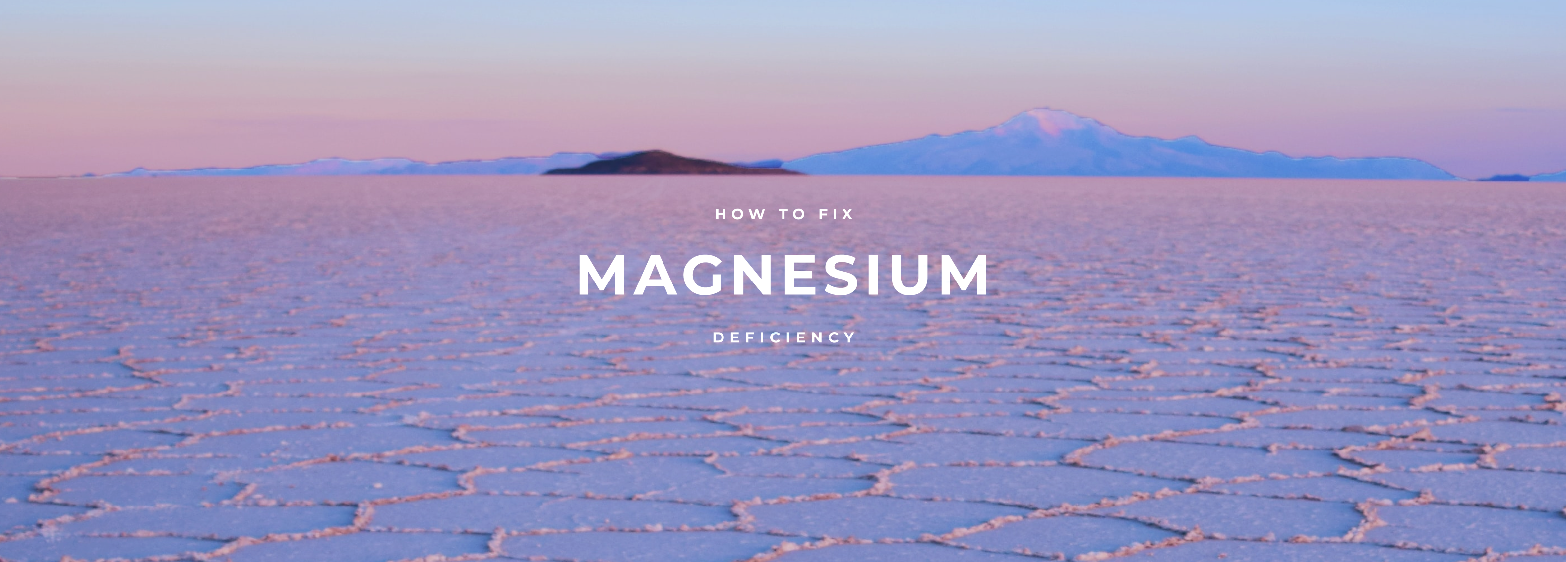 Magnesium Deficiency: How It Impacts Us and How To Fix It – Synchro
