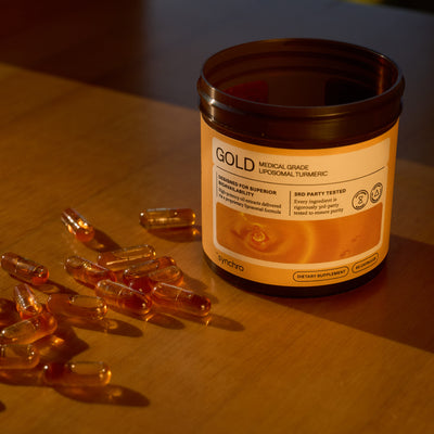 Gold | Medical Grade Liposomal Turmeric – Synchro
