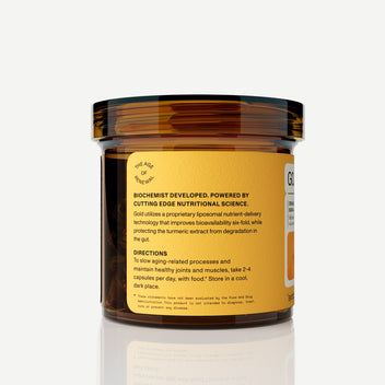Gold | Medical Grade Liposomal Turmeric – Synchro